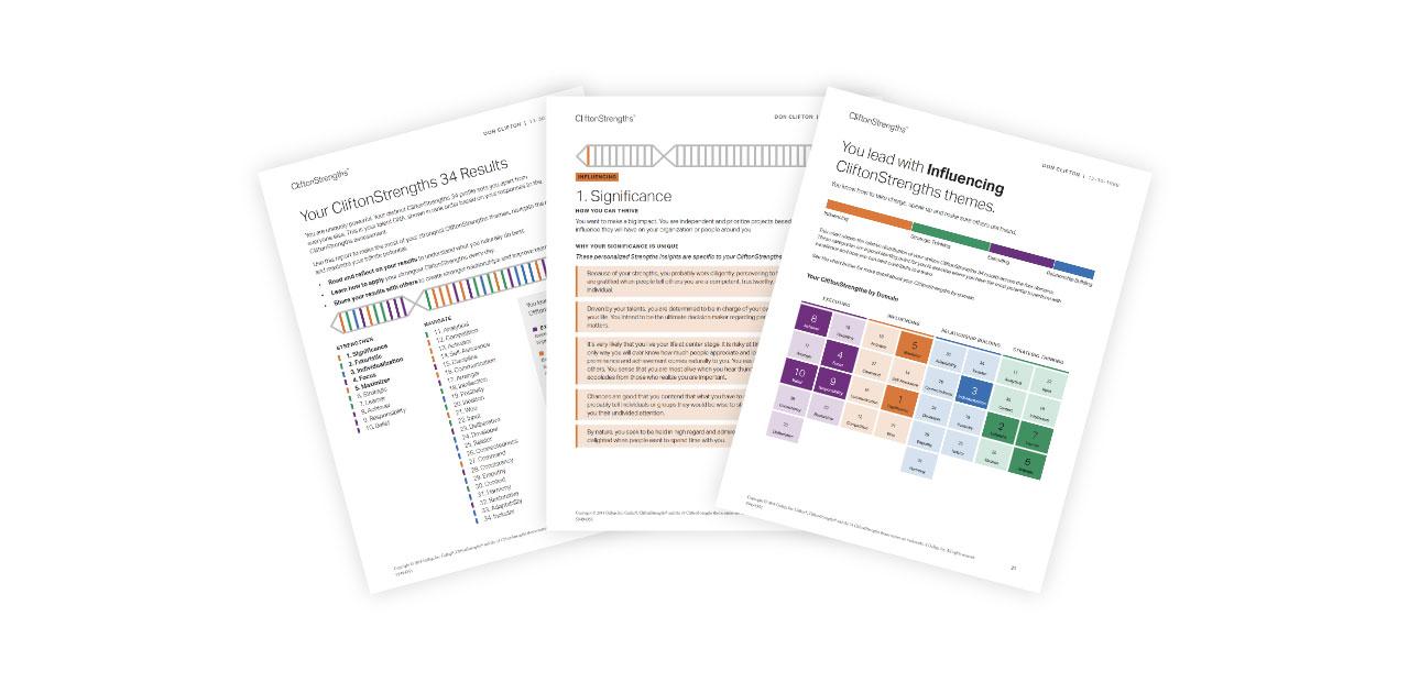 The CliftonStrengths 34 Report | EN - Gallup
