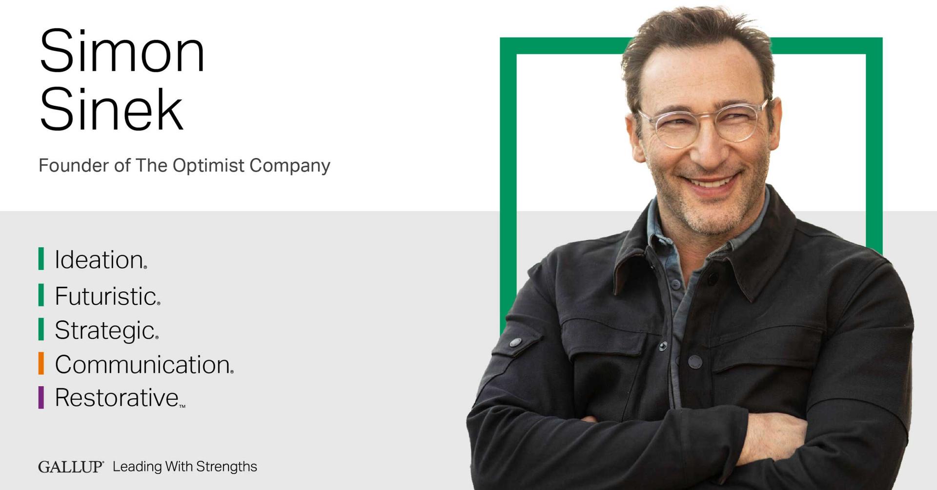 Leading With Strengths - Simon Sinek - Gallup