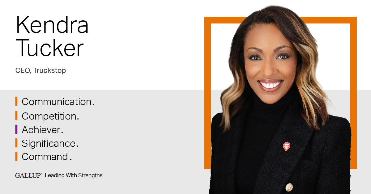 Leading With Strengths - Kendra Tucker - Gallup