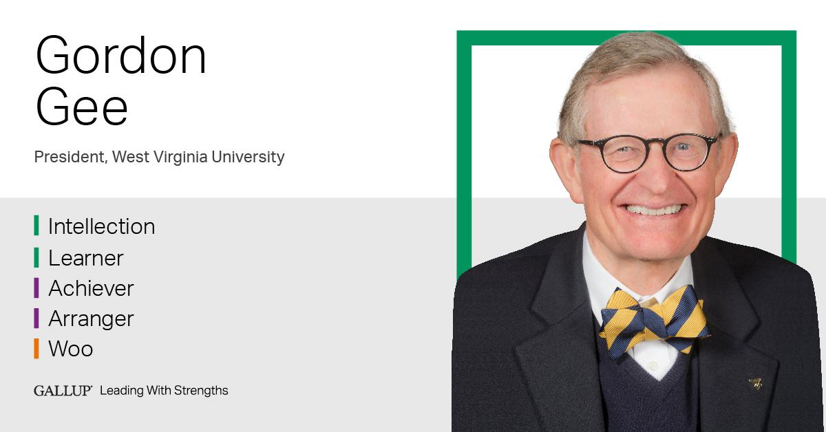 Leading With Strengths - Gordon Gee - Gallup