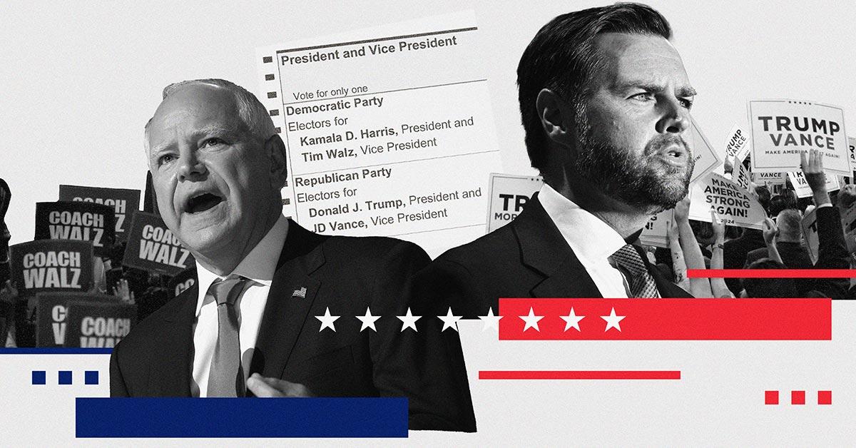 Walz and Vance Earn Modest Reviews as VP Picks