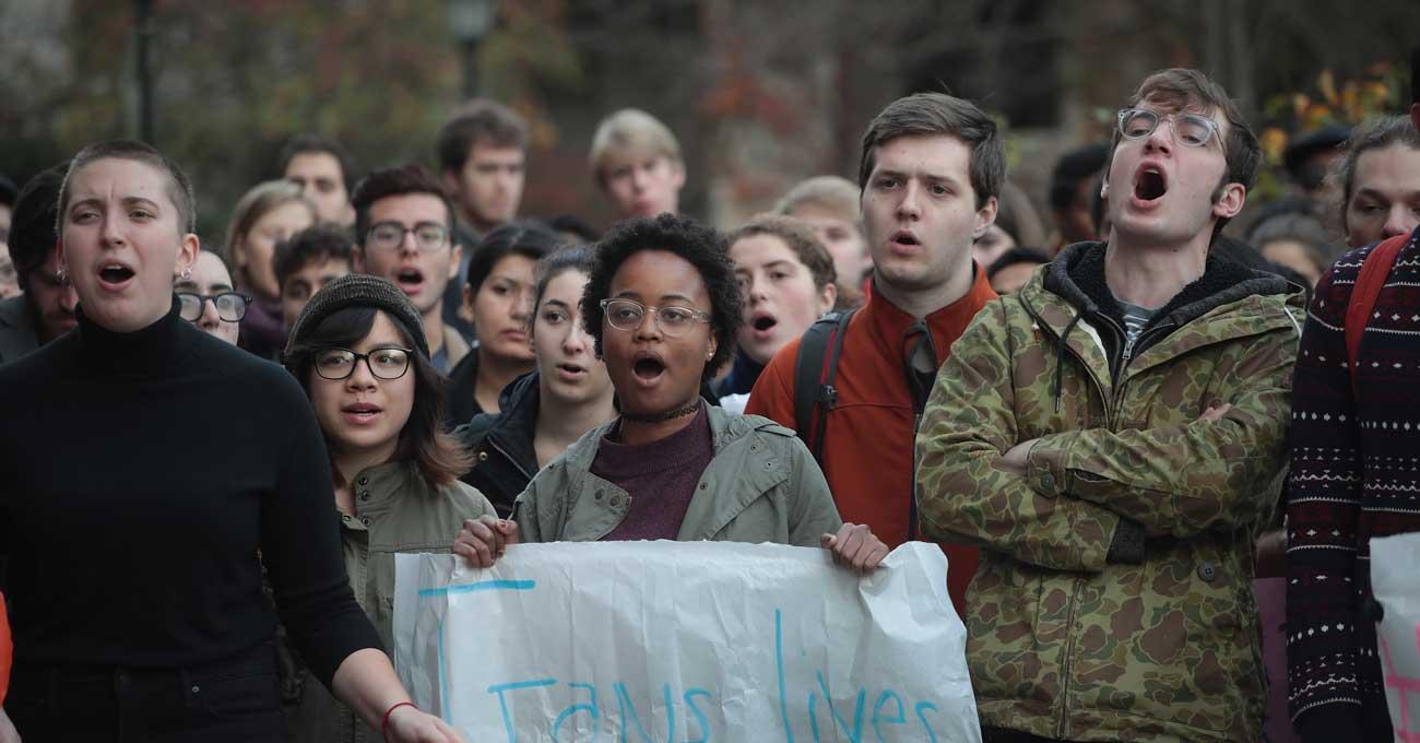 More U.S. College Students Say Campus Climate Deters Speech