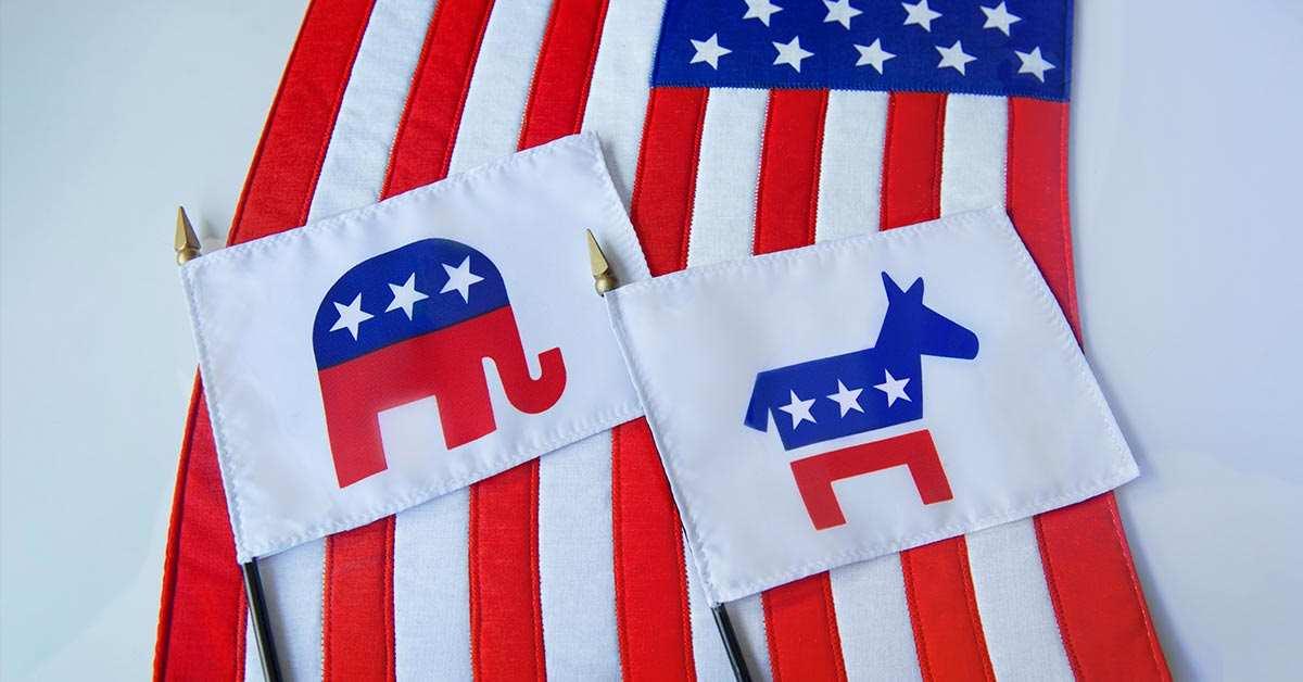 Quarterly Gap in Party Affiliation Largest Since 2012