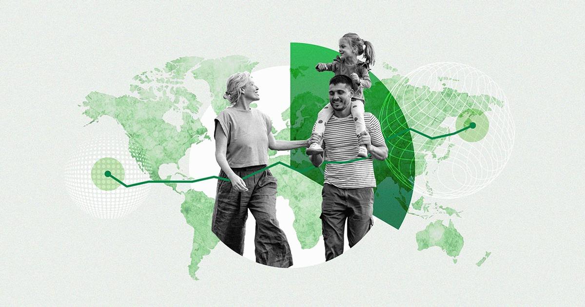 More People Globally Living Better Lives