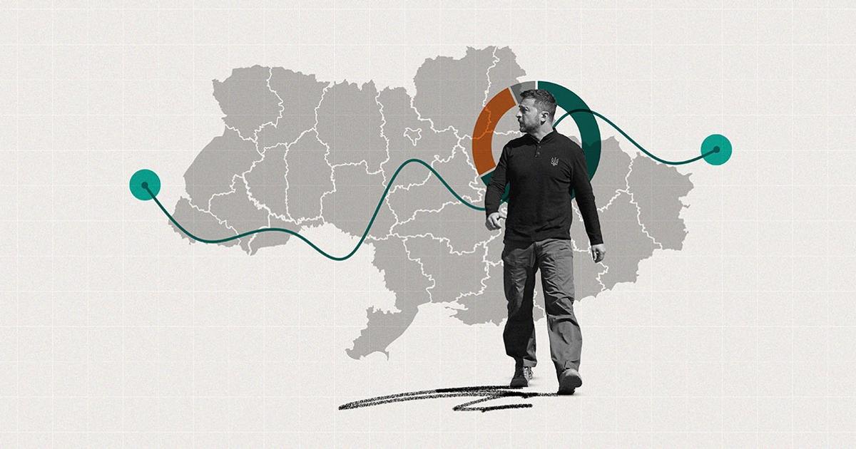 4 Charts Show Ukrainians' Shifting Views of Their Leadership