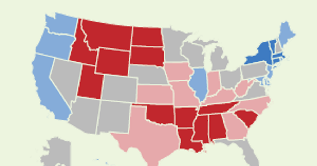 Wyoming, North Dakota and Mississippi Most Conservative