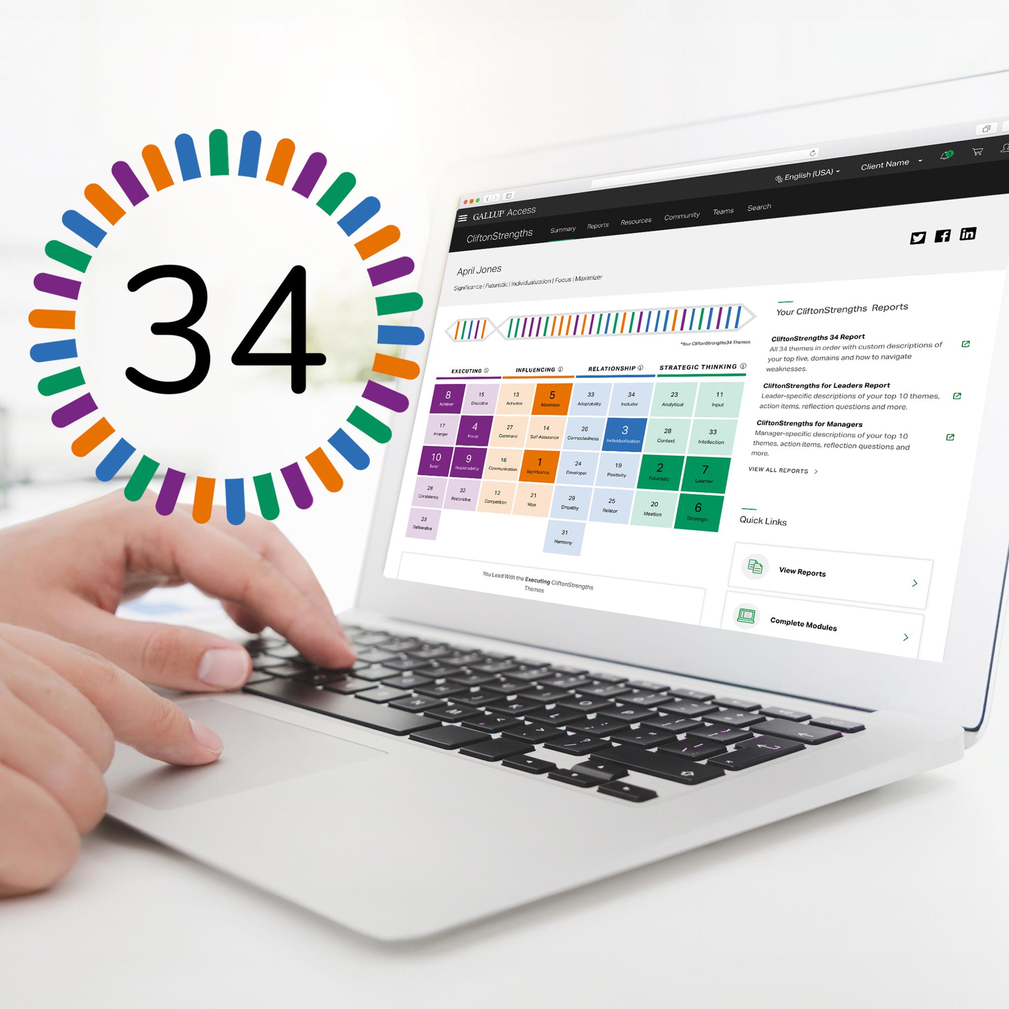 CliftonStrengths 34 | en-us - Gallup