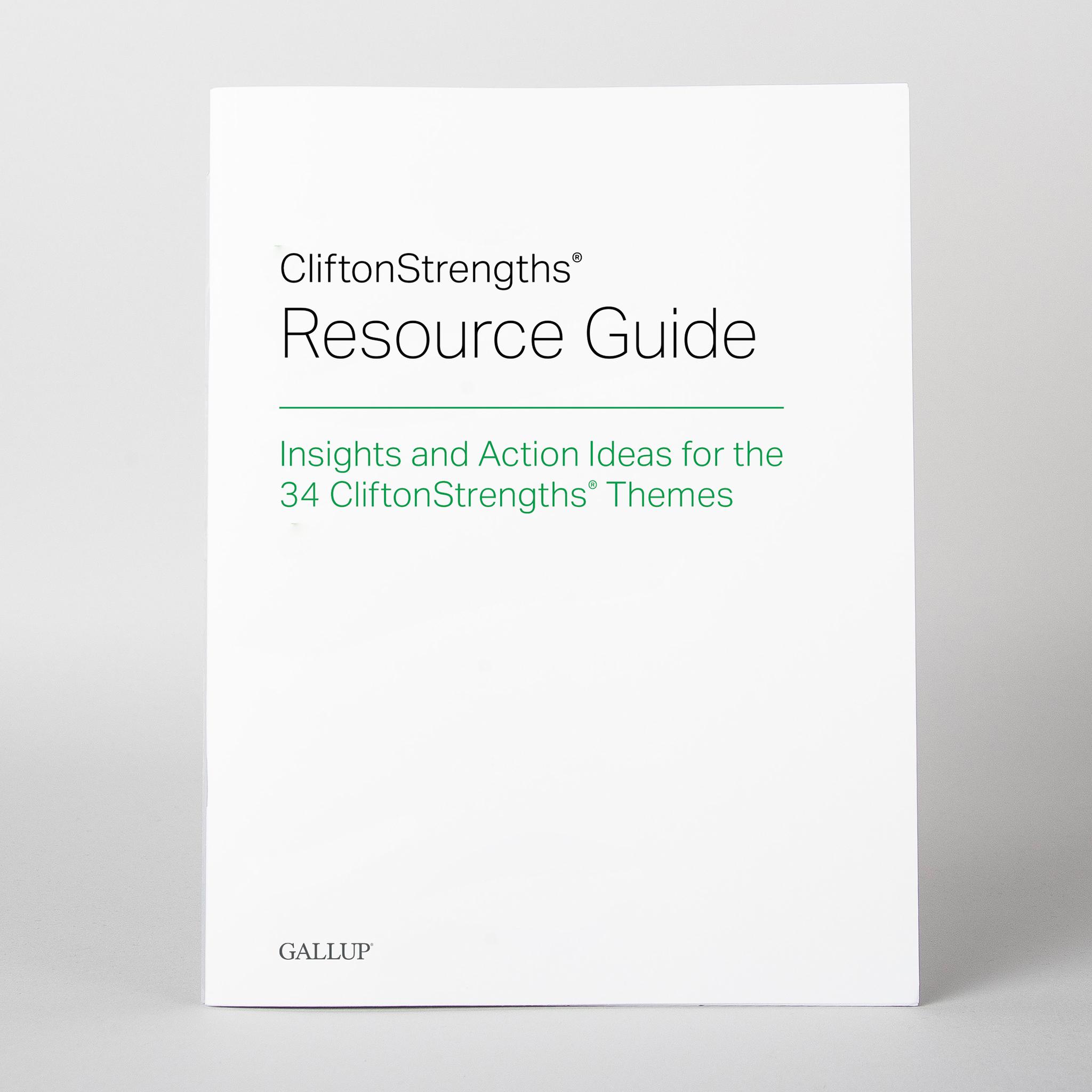 CliftonStrengths Resource Guide (Print) | en-us - Gallup
