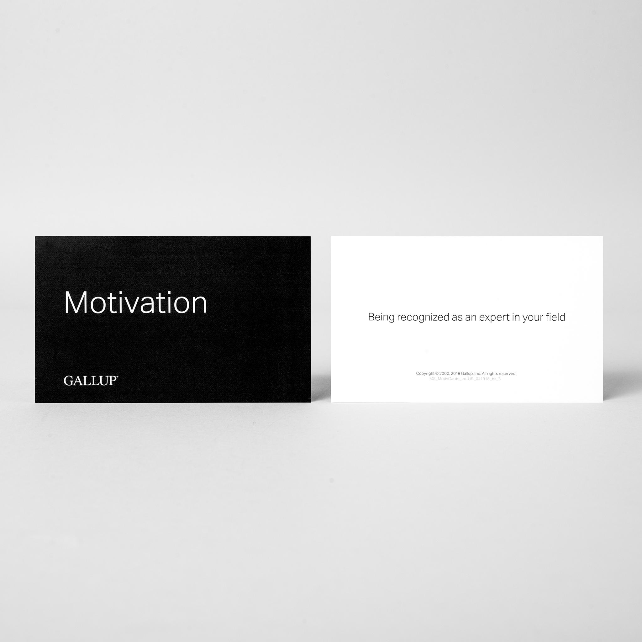 Motivation Cards | en-us - Gallup