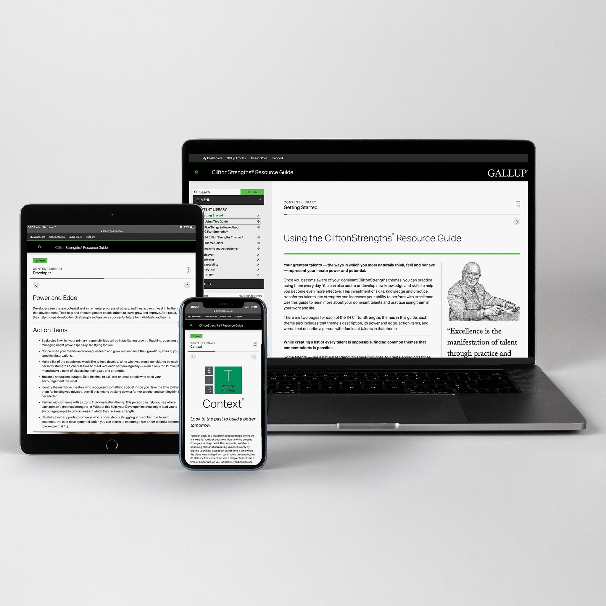 CliftonStrengths Resource Guide (Digital) | en-us - Gallup