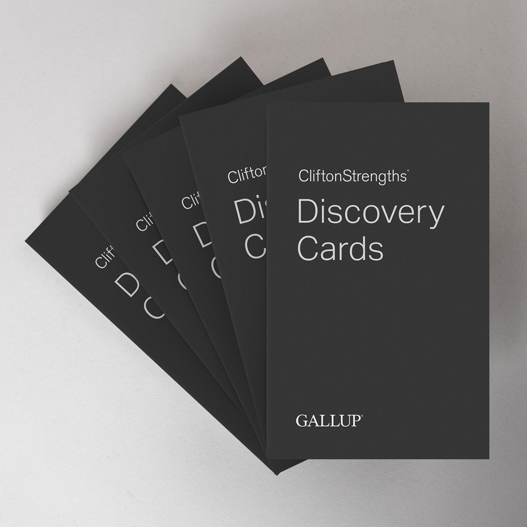 CliftonStrengths Discovery Cards (Set of 5) | en-us - Gallup